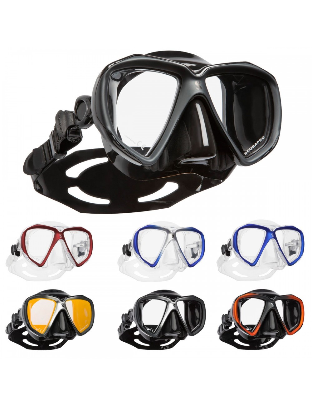 🤿Scubapro Spectra Mask 潛水面鏡 浮潛面鏡 雙面鏡 九色可選 - 潛行世界 Dive for Travel